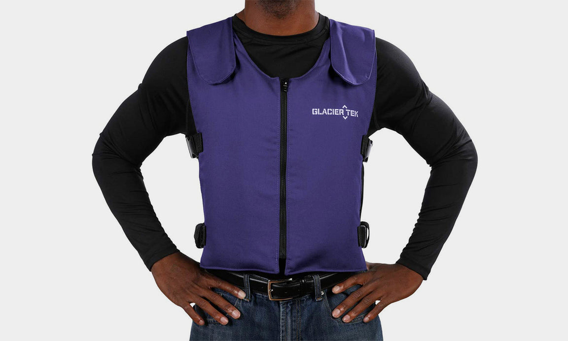 Cooling Ice Vests for Workers | Cooling Safety & Work Vests — Glacier Tek