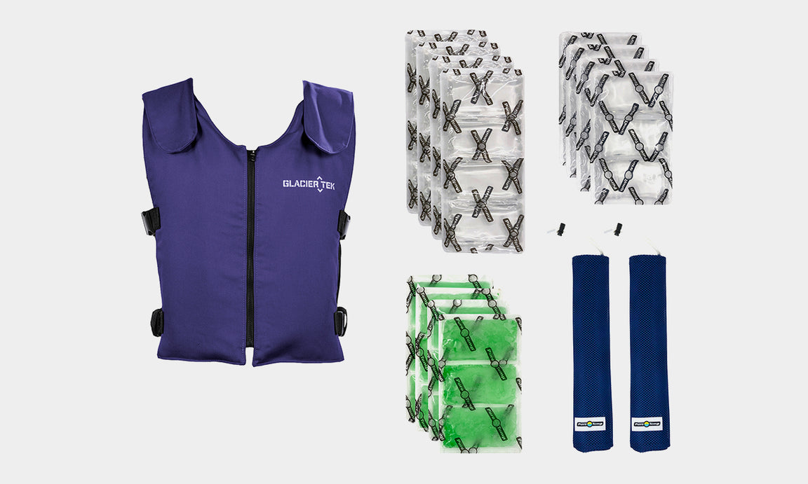 Cooling Ice Vests for Workers | Cooling Safety & Work Vests — Glacier Tek