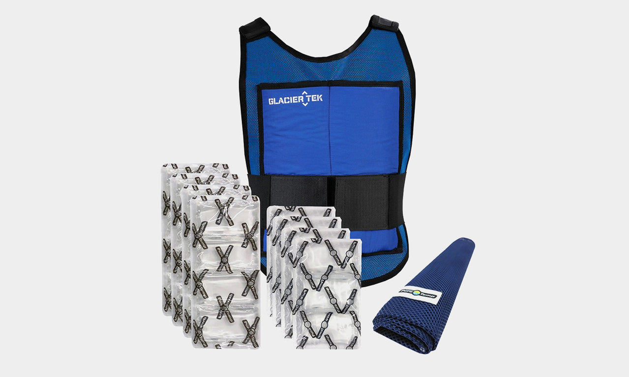 Cooling Ice Vests for Workers | Cooling Safety & Work Vests — Glacier Tek